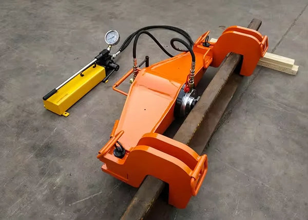 YZG-550 Hydraulic Rail Bending Machine Horizontal Guide Rail Bender To ...